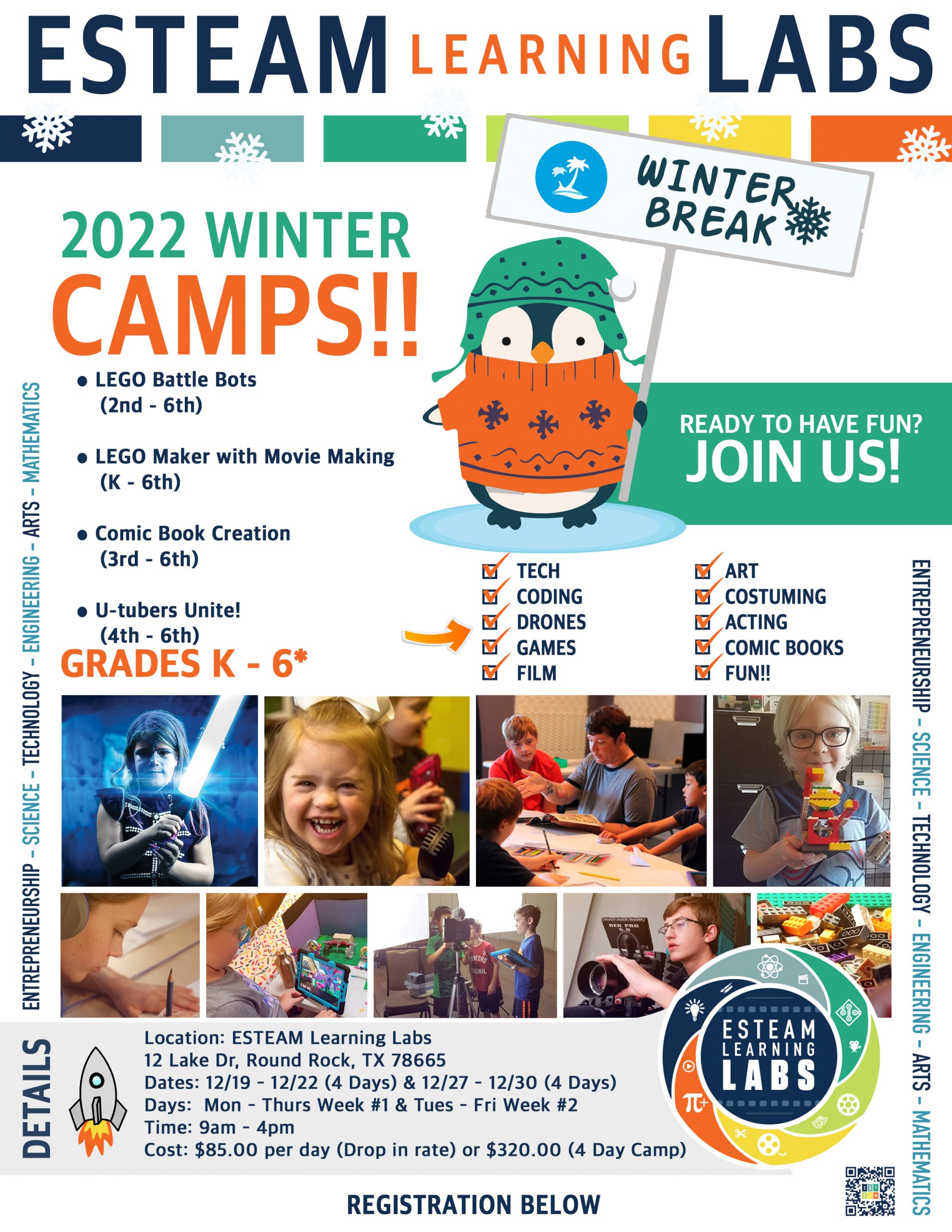 Camps – ESTEAM Learning Labs